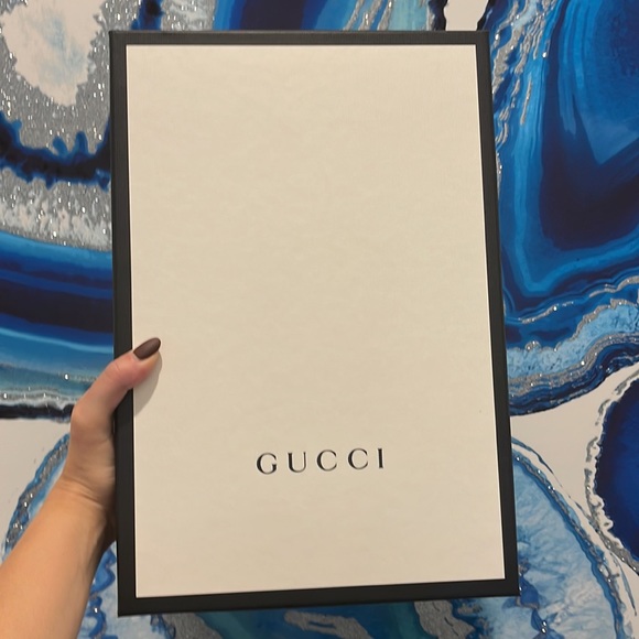 Gucci | Other | New Authentic Gucci Box Empty Gift Box Large Black And ...
